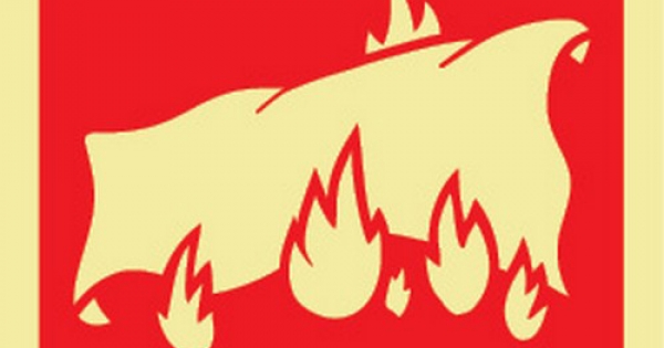 Sinal de manta apaga-fogos - FIELD